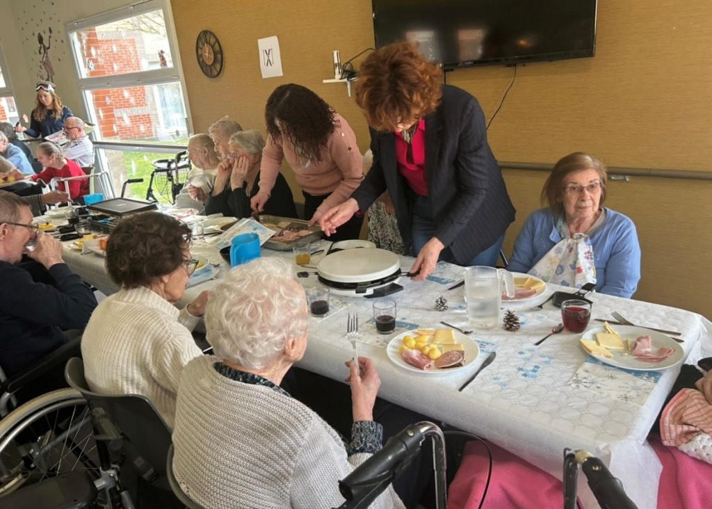 Repas Savoyard - EHPAD Fouquières - Coquelicots et Bleuets